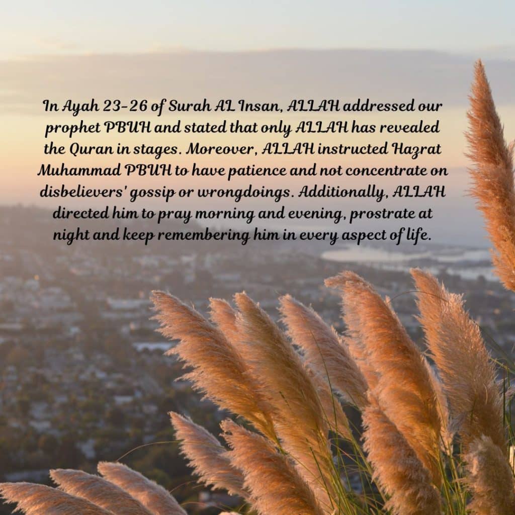 Surah Al Insan : Explanation and lessons from Surah Insan | Quran For kids